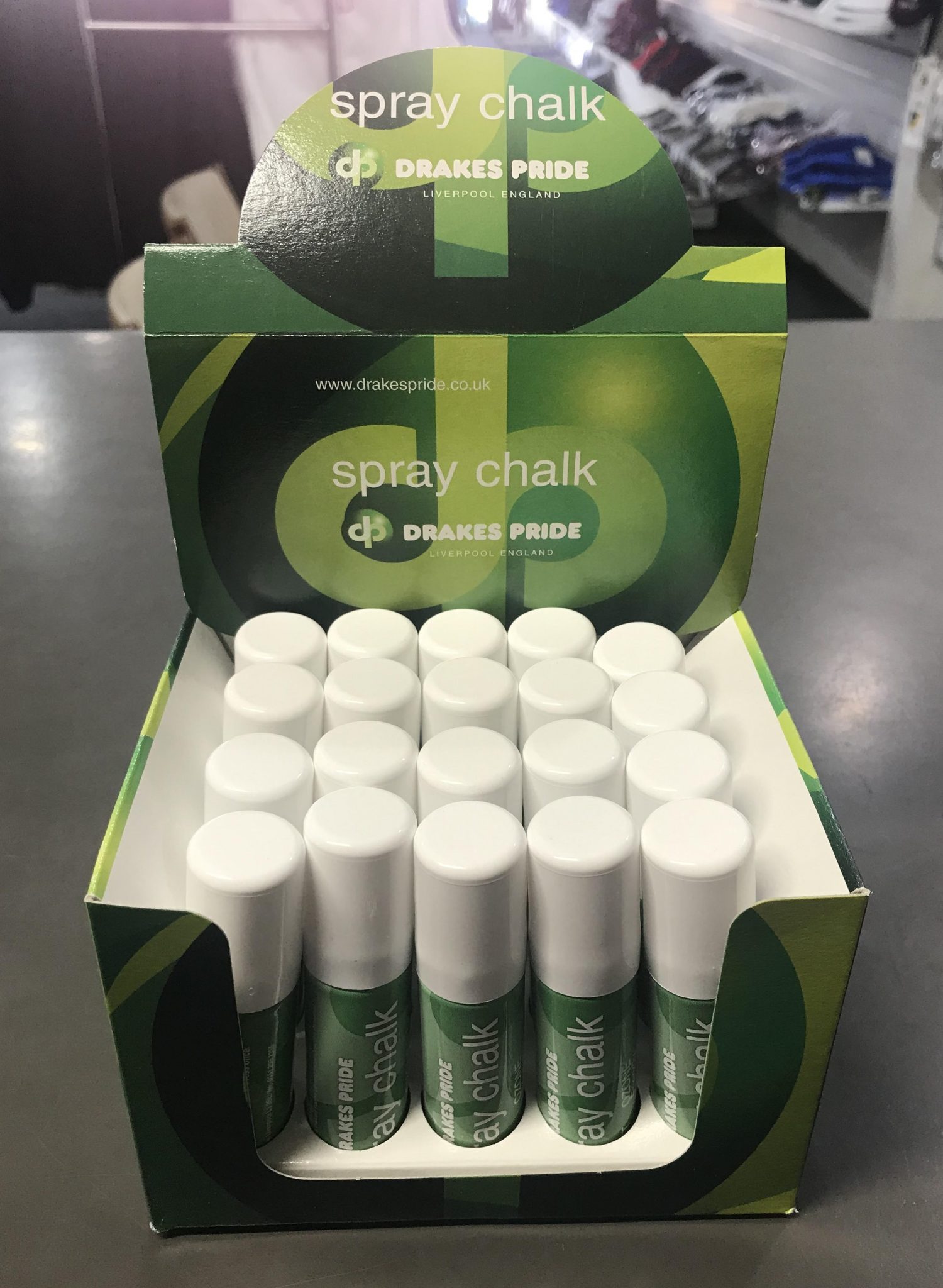 Drakes Pride Chalk White per box | Riverina Bowls